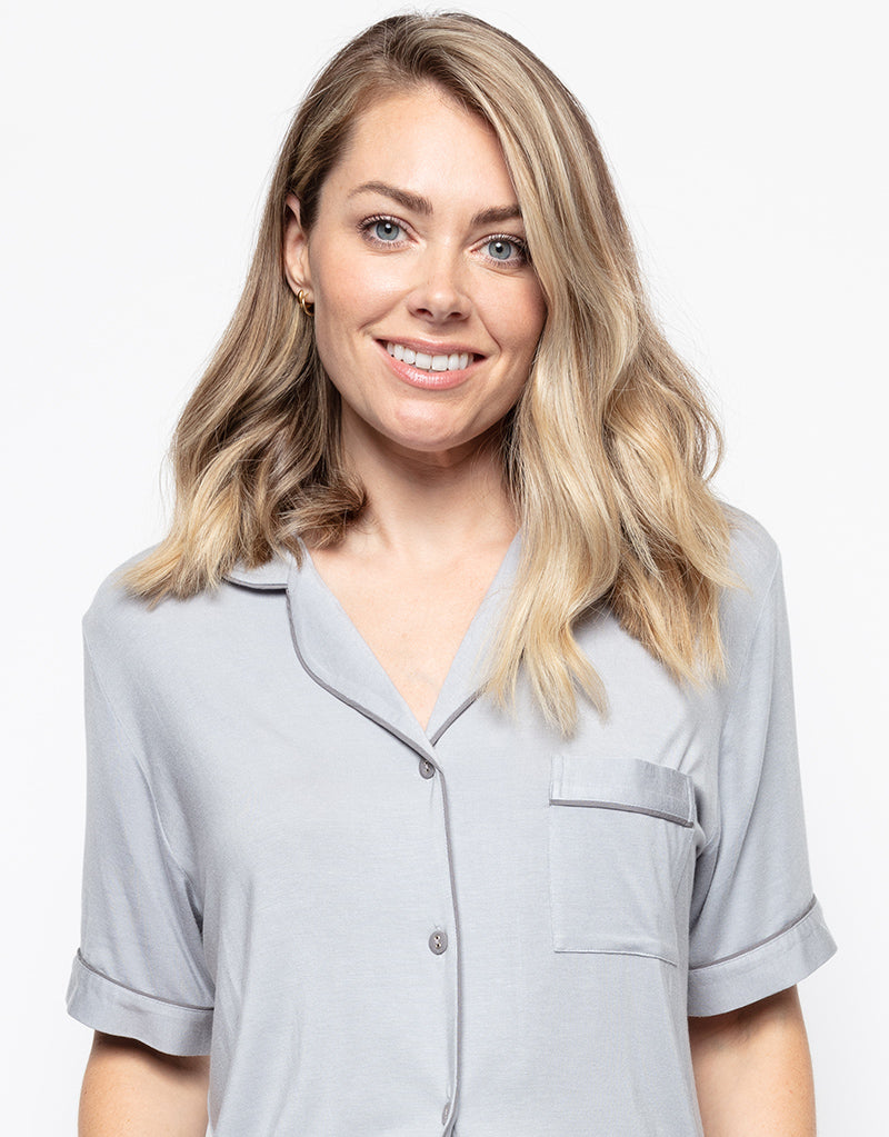 Cyberjammies Carly Pyjama Top Silver – Brastop US