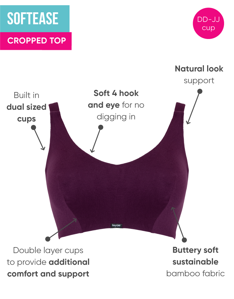 Curvy Kate Softease Crop Top Fig – Brastop US